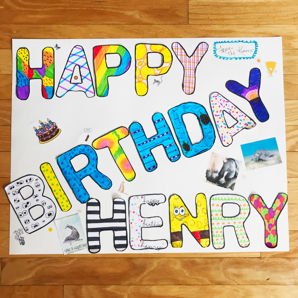 Printable Birthday Sign